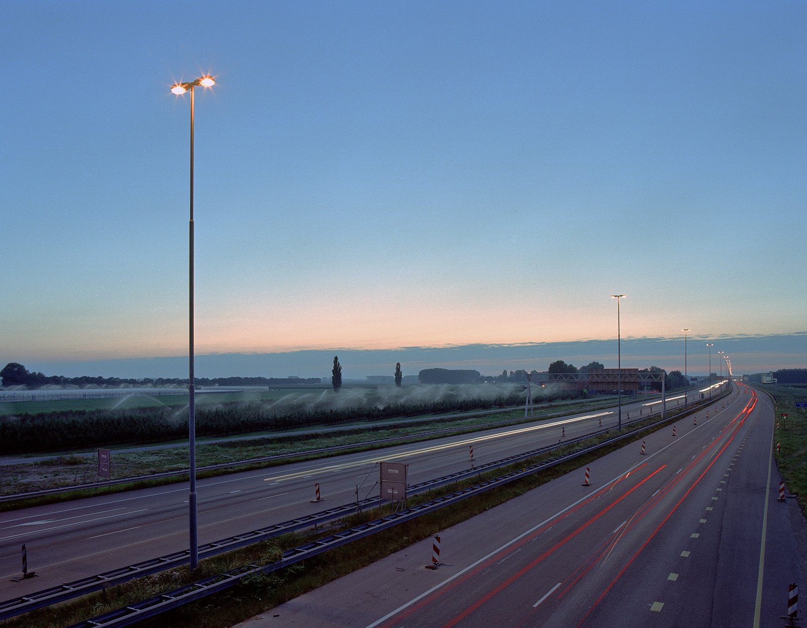 Snelweg. Highways in the Netherlands