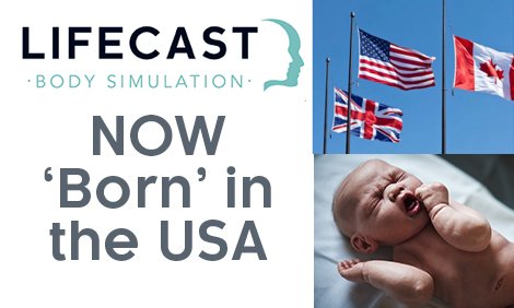 LIFECAST BODY SIMULATION NOW MANUFACTURED IN THE USA