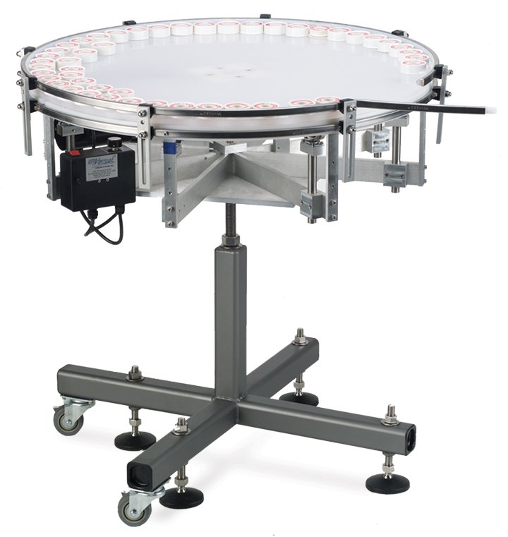 FEED AND ACCUMULATING TABLES | Universal Labeling Systems