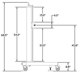 Heavy Duty Base Stands | Universal Labeling Systems