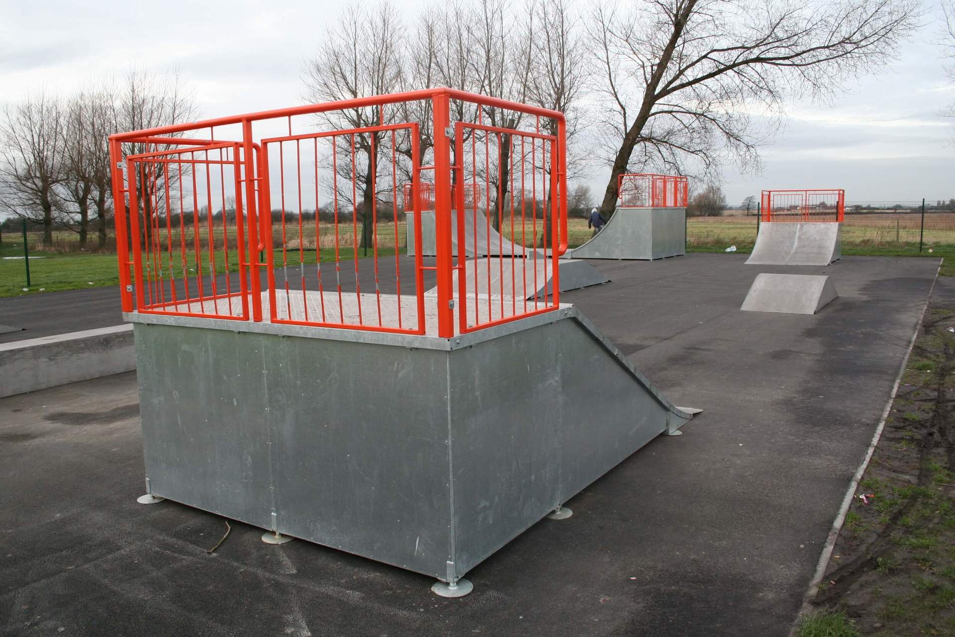 Skatepark Equipment | Half Pipes & Grind Rails | Yates Playgrounds