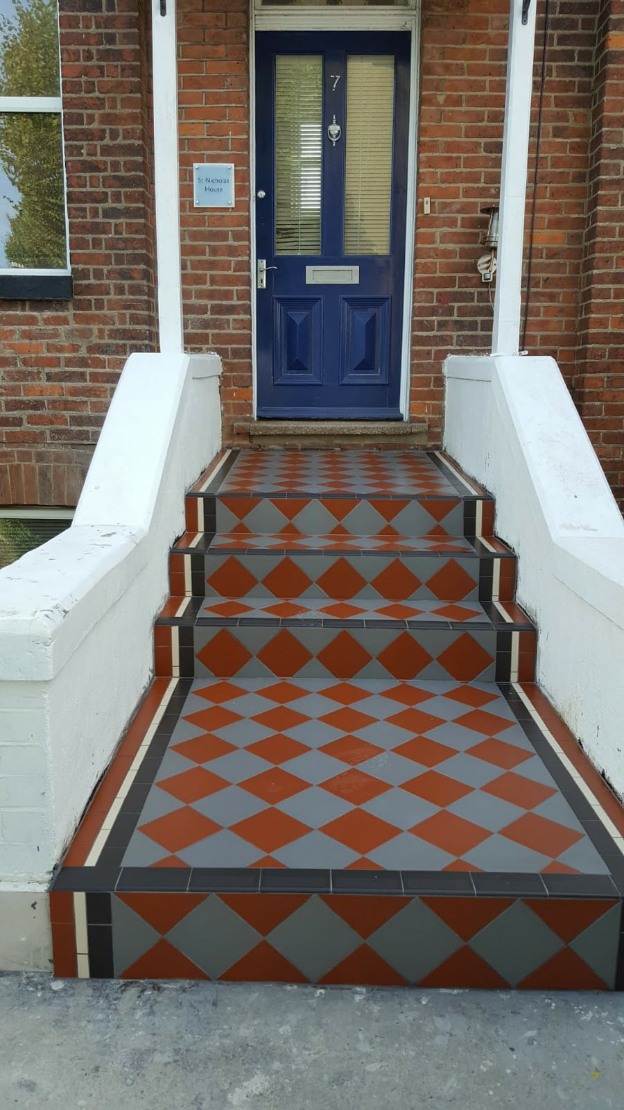 Victorian quarry tiles