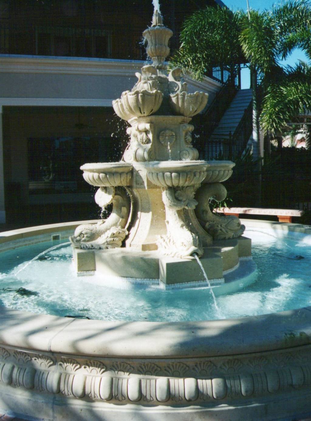 Here you will find pool fountains from the Alexander Widmann collection