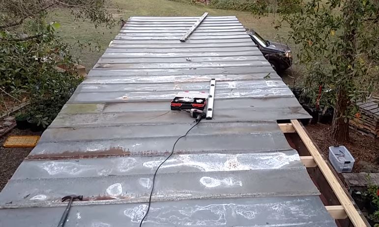 How to Build a Rainwater Catchment on an 8x40 Cargo Container