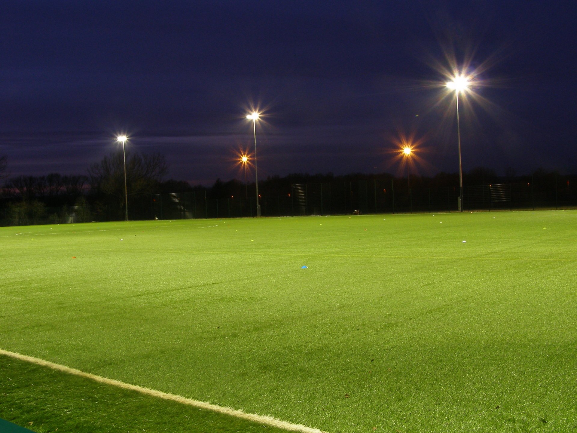 Sports lighting design services UK
