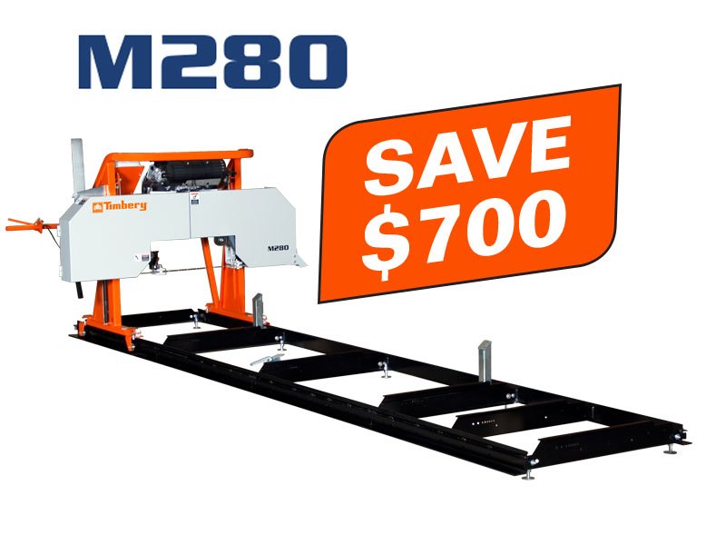 M280 Portable Sawmill | Timbery Forestry Equipment