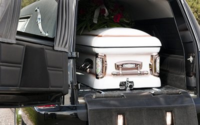 Funeral transport by Clarkes Funeral Service