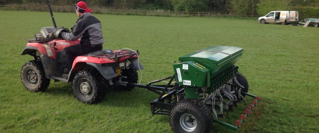 High quality ATV seed drills by Jordan Engineering