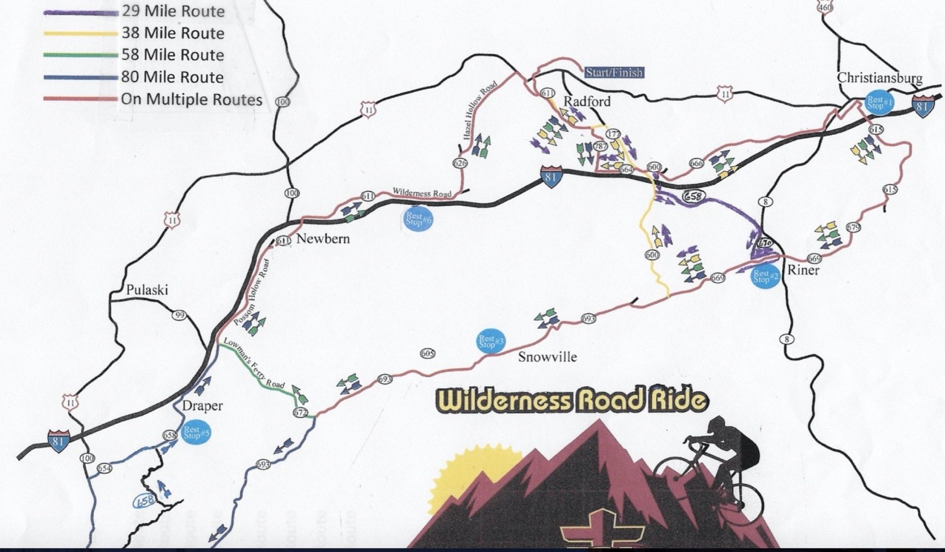 Wilderness Road Ride