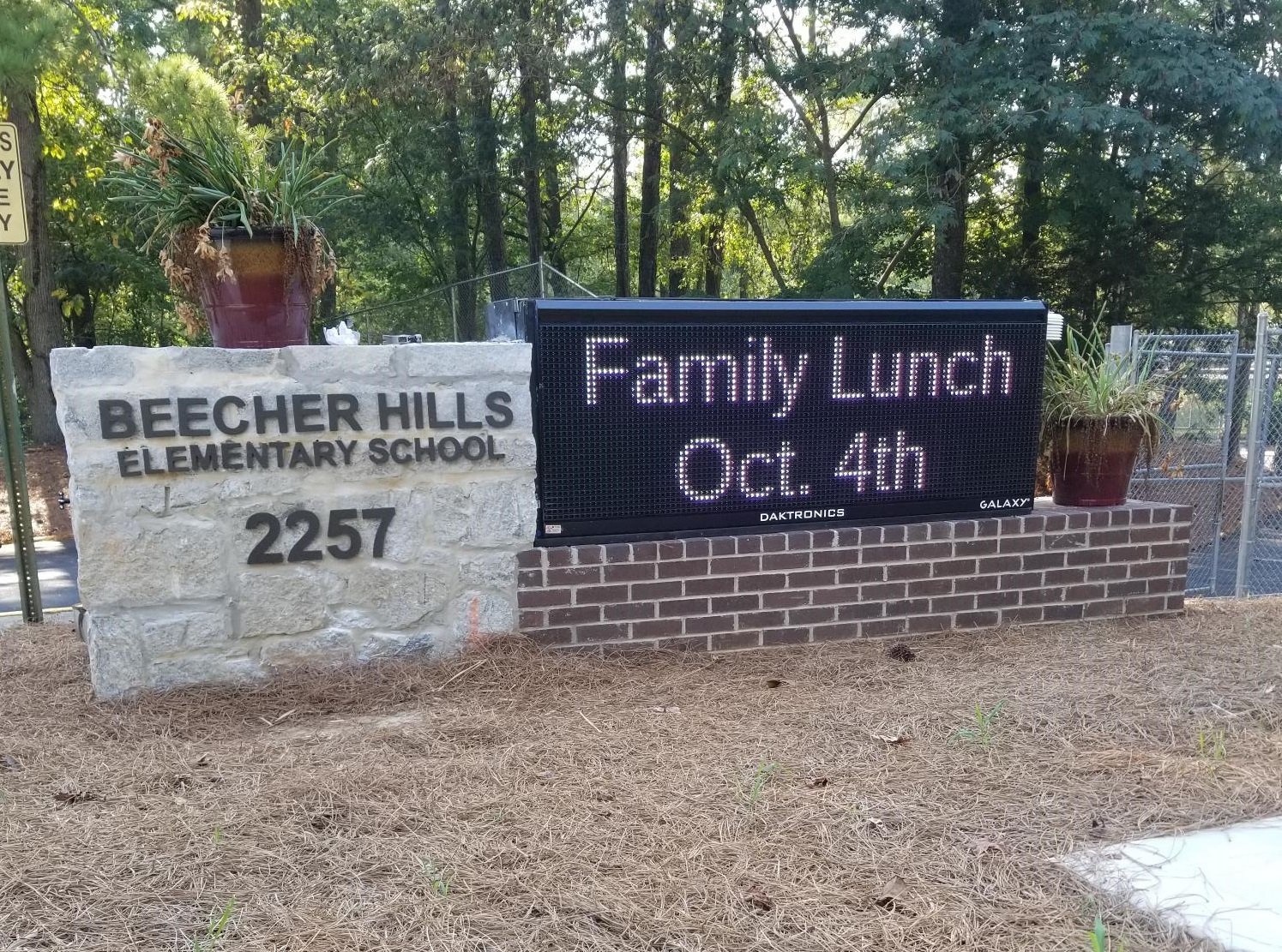 Custom School Signs Atlanta | Altair Sign & Light
