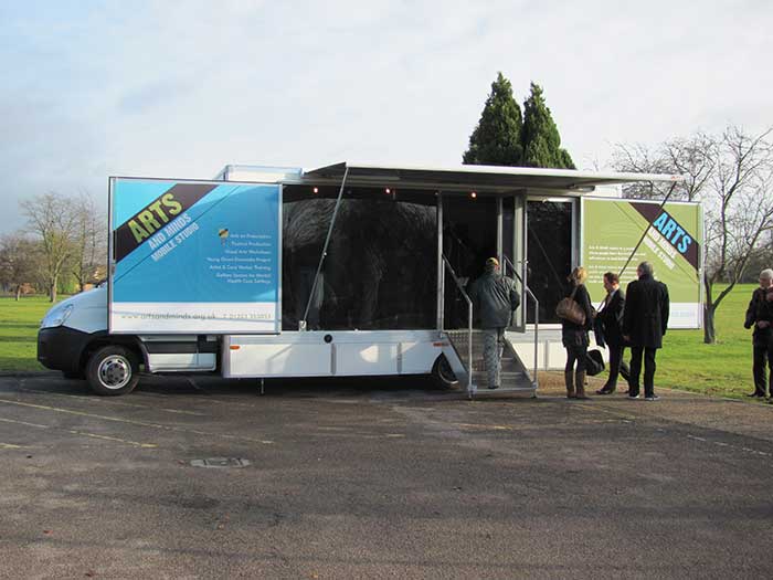 Buy a new exhibition trailer UK, Showmobile Services bespoke designs