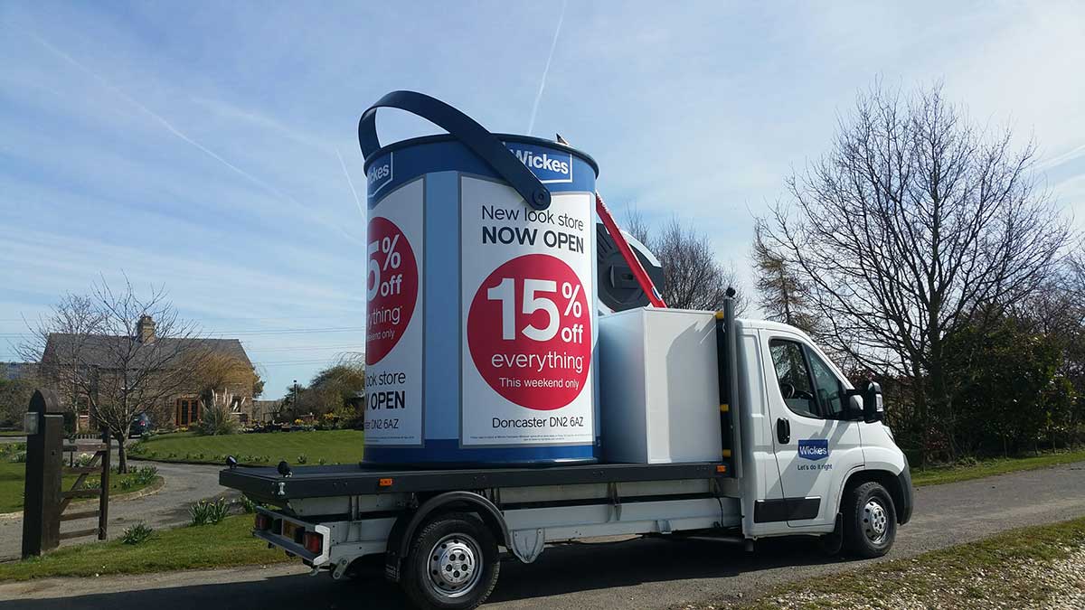 Roadshow exhibition trailers and vehicles UK, Showmobile Services