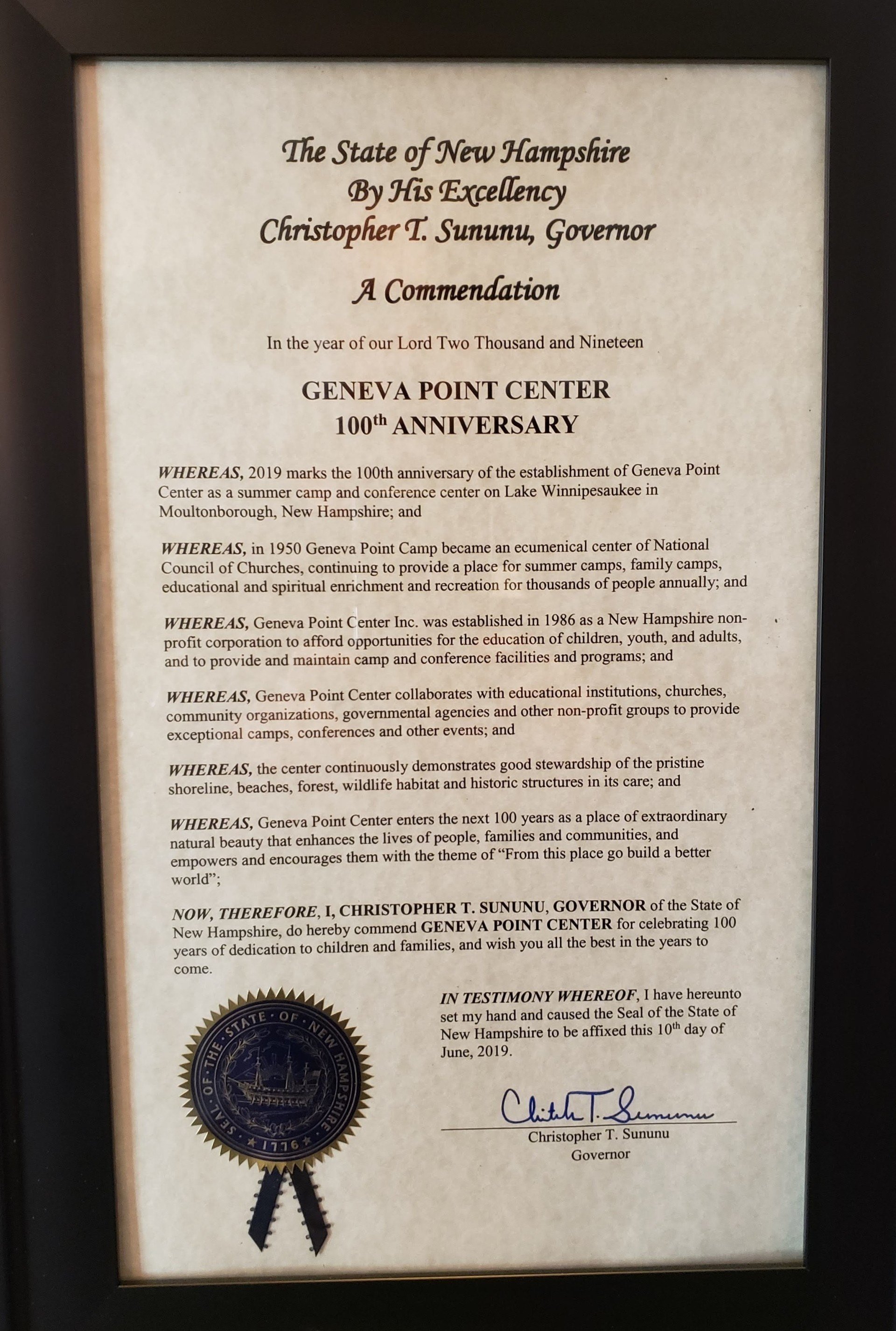 About Geneva Point Center