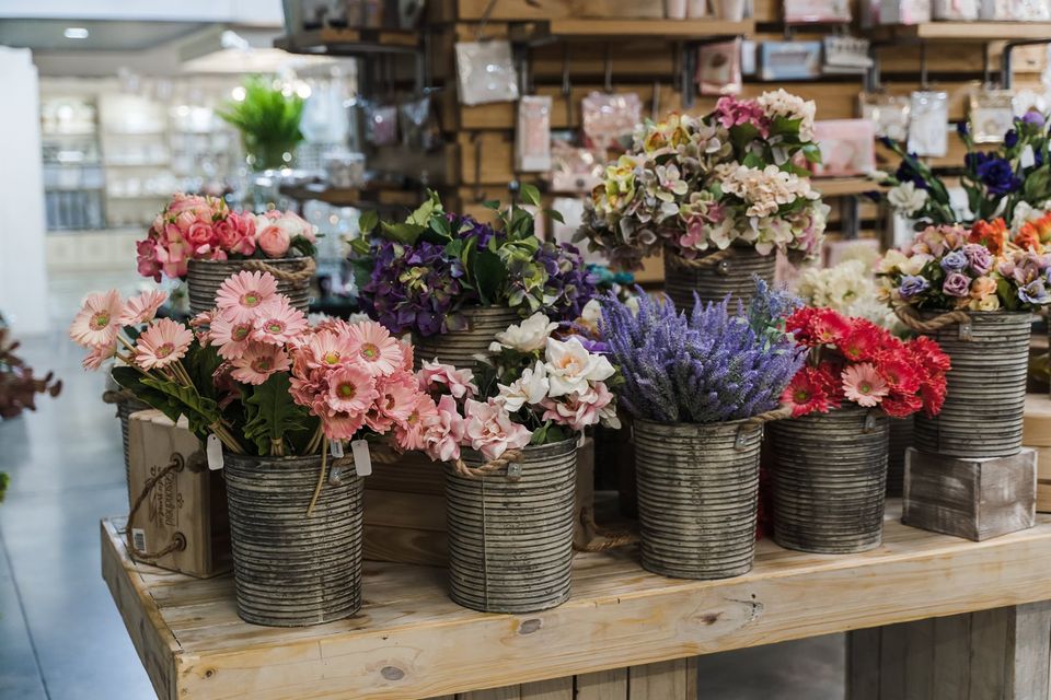 Florists shop where flowers are worth a million words