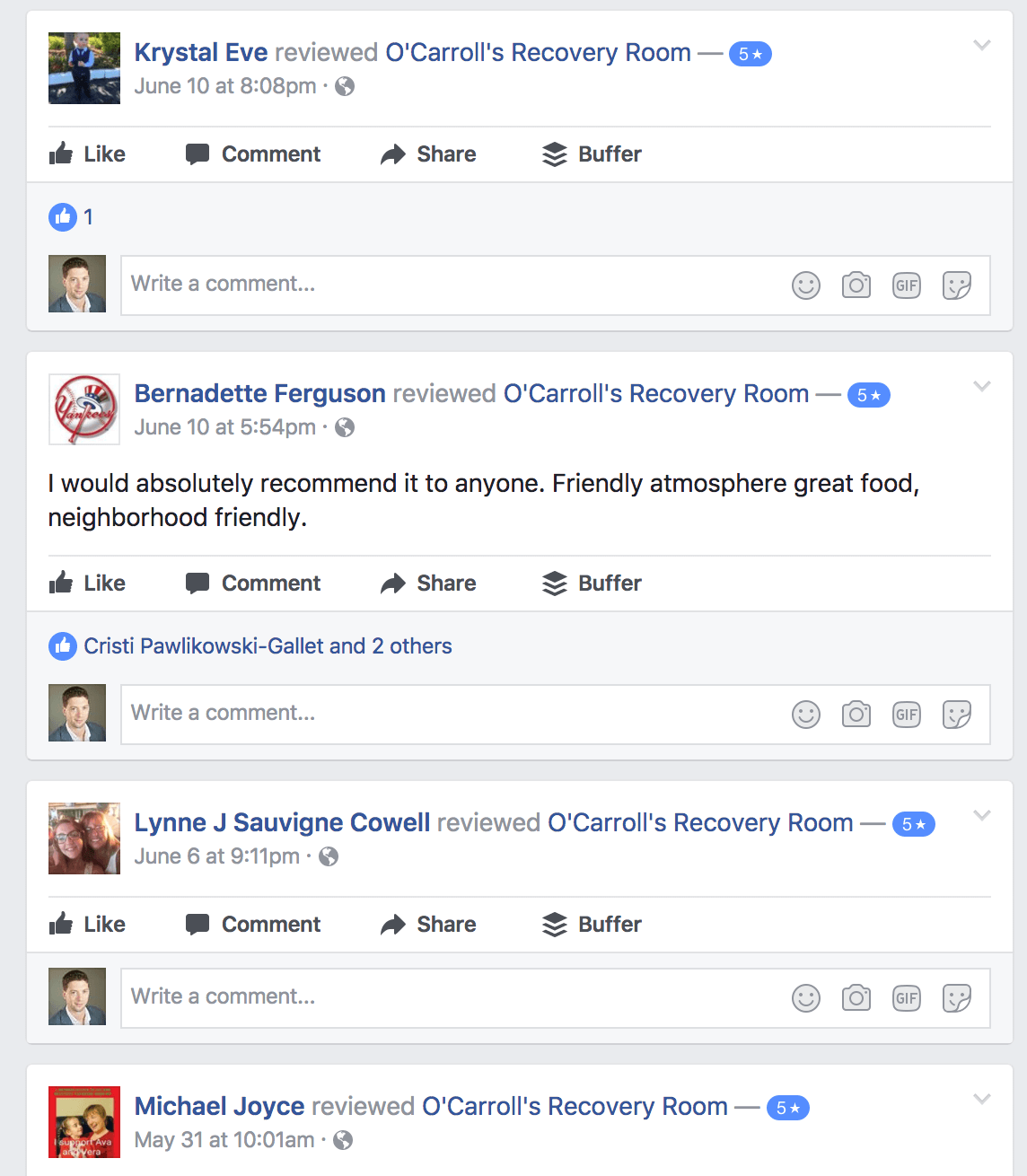 About Us | Recovery Room Bar & Grill Mineola