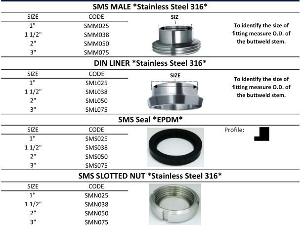 SMS FITTINGS