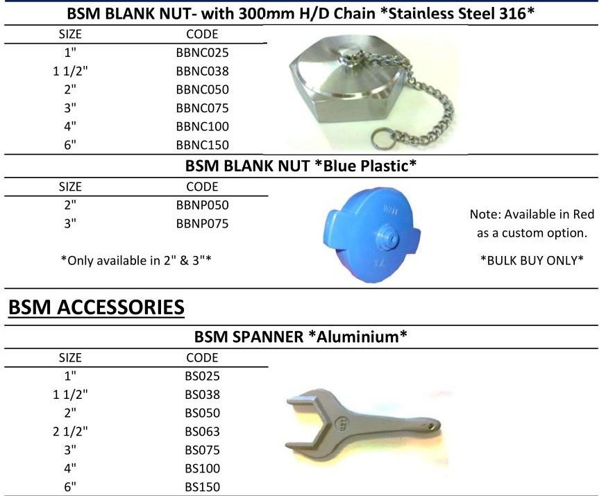 BSM FITTINGS