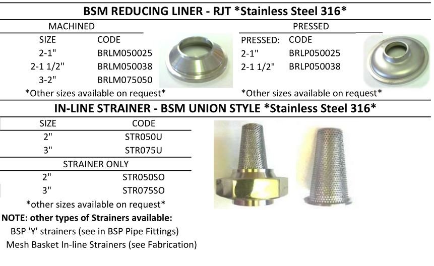 BSM FITTINGS