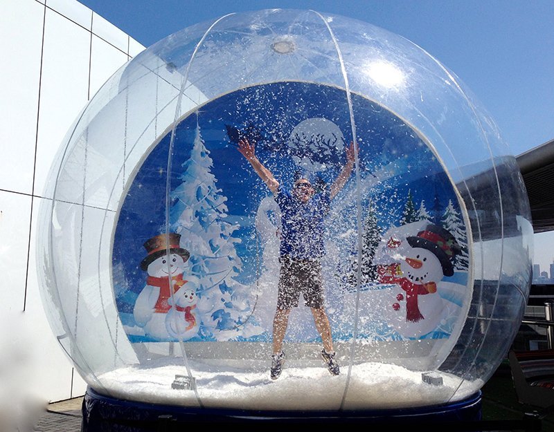 Inflatable Snowglobe™ | Australia | Flymotion