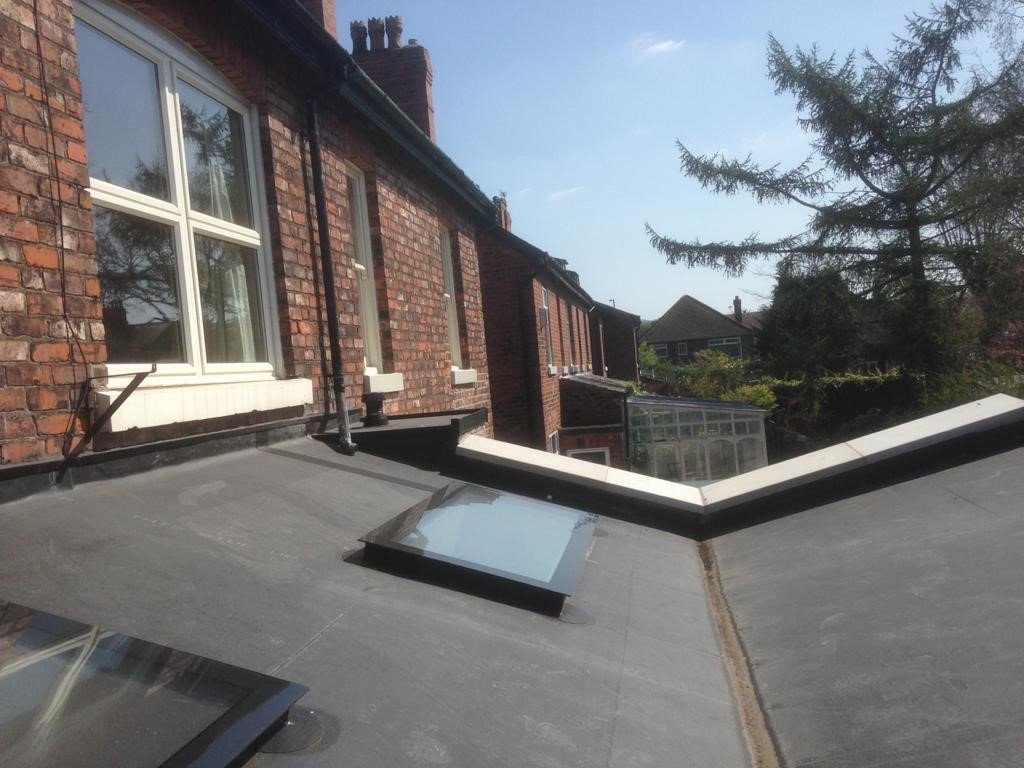 Portfolio of Flat Roof Installation Work | A & B Roofing
