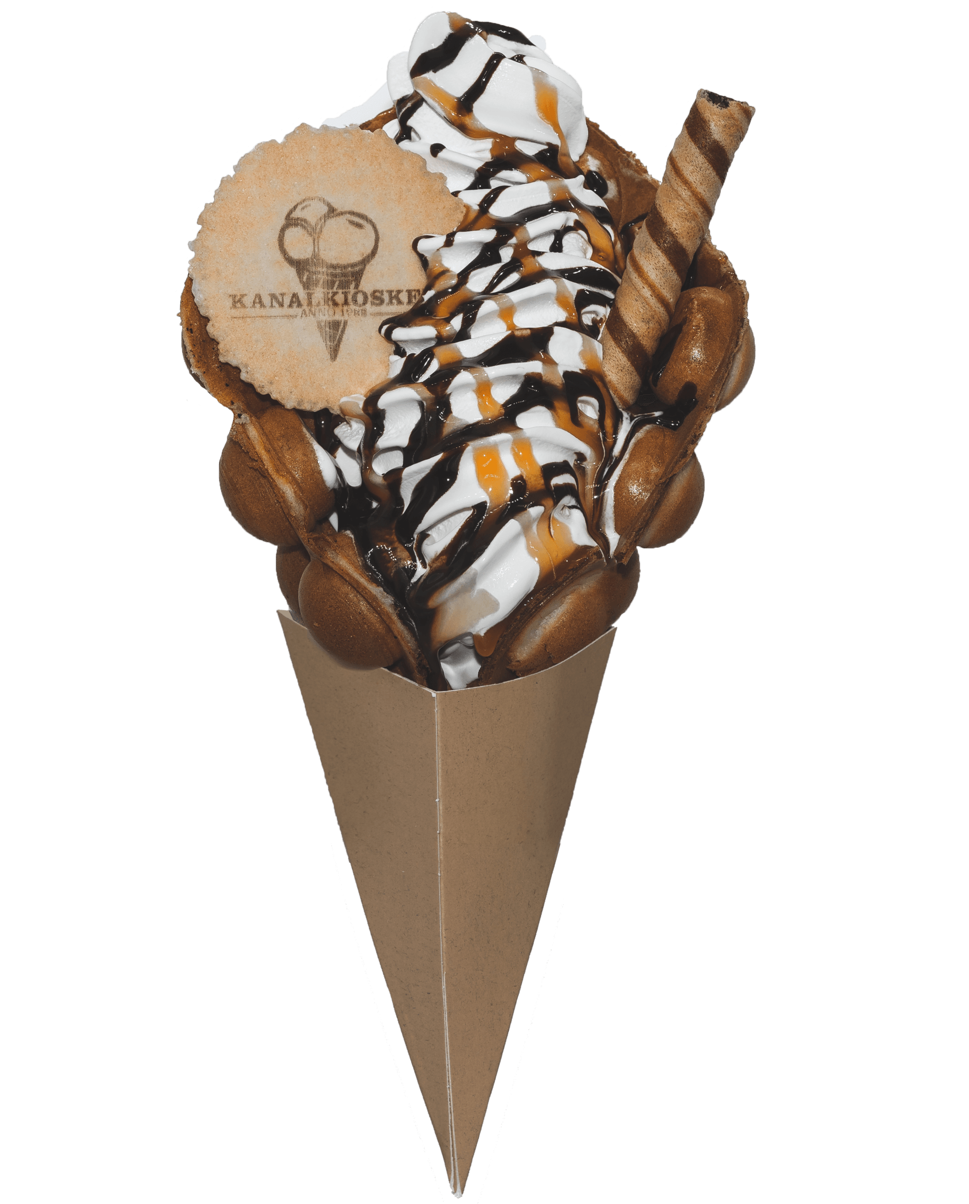 Is & vafler - Mere end 70 varianter - Kanalkiosken Gilleleje