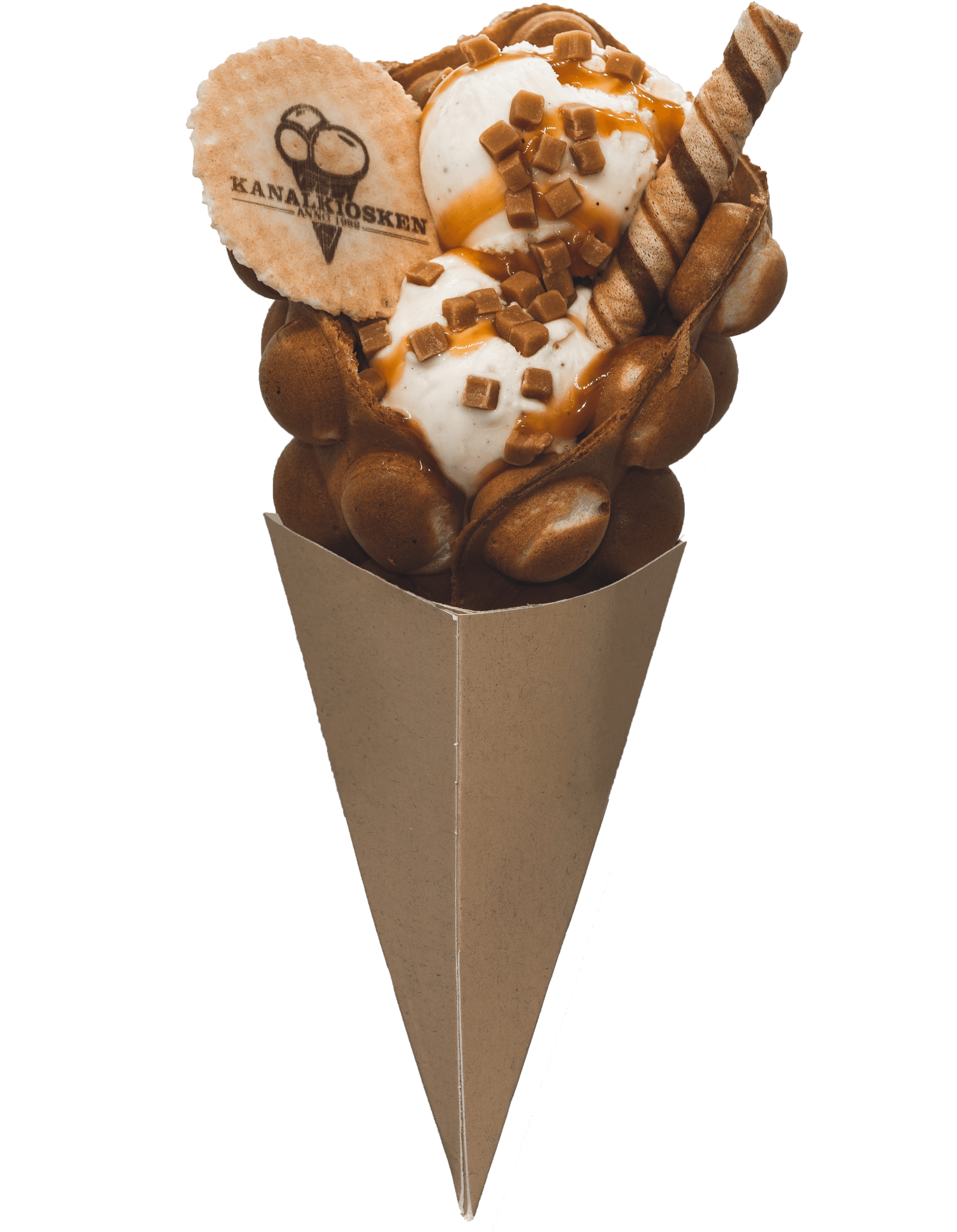 Is & vafler - Mere end 70 varianter - Kanalkiosken Gilleleje