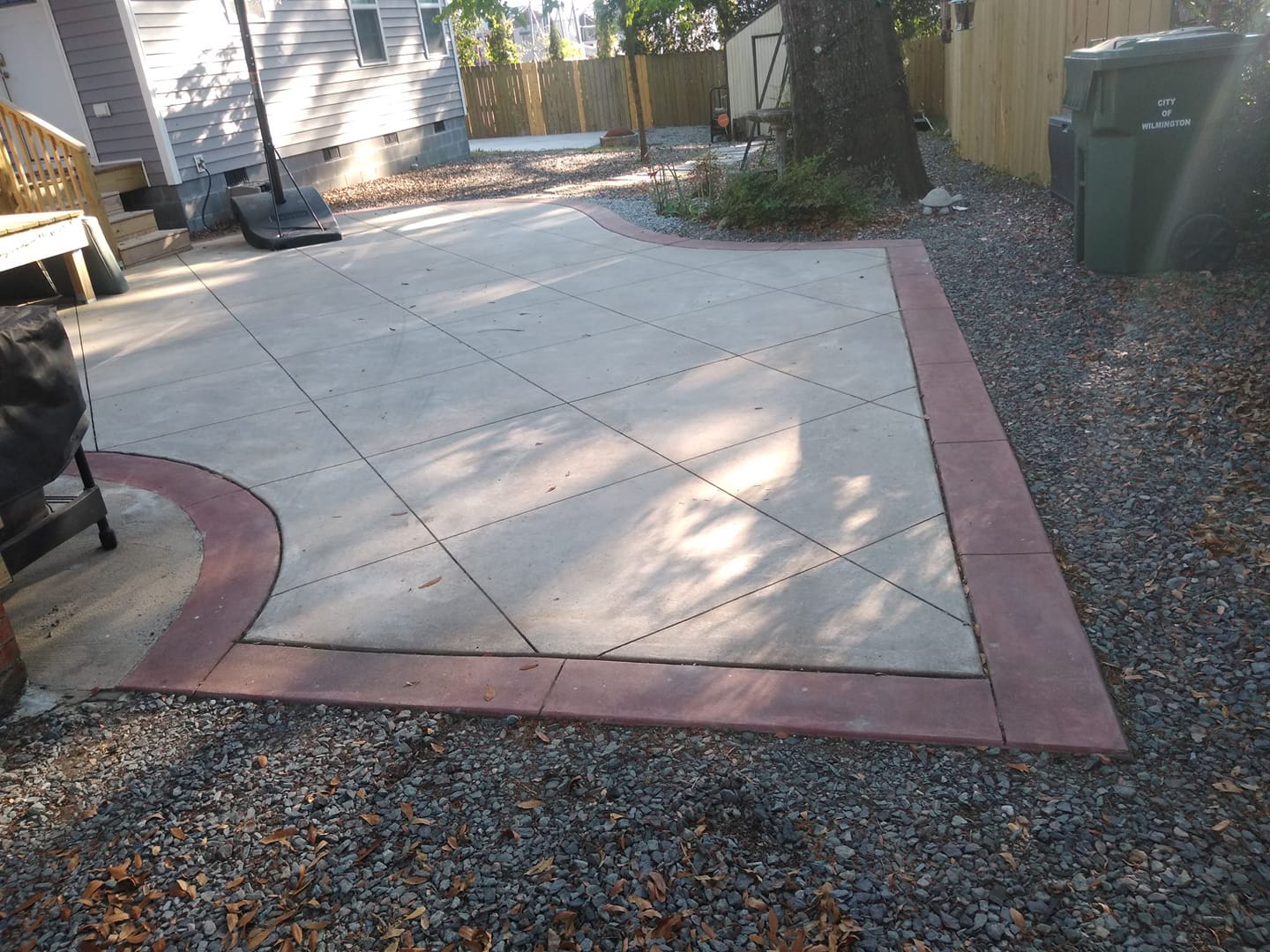 Decorative Concrete Patios - Wilmington, Leland, Southport, Oak Island ...