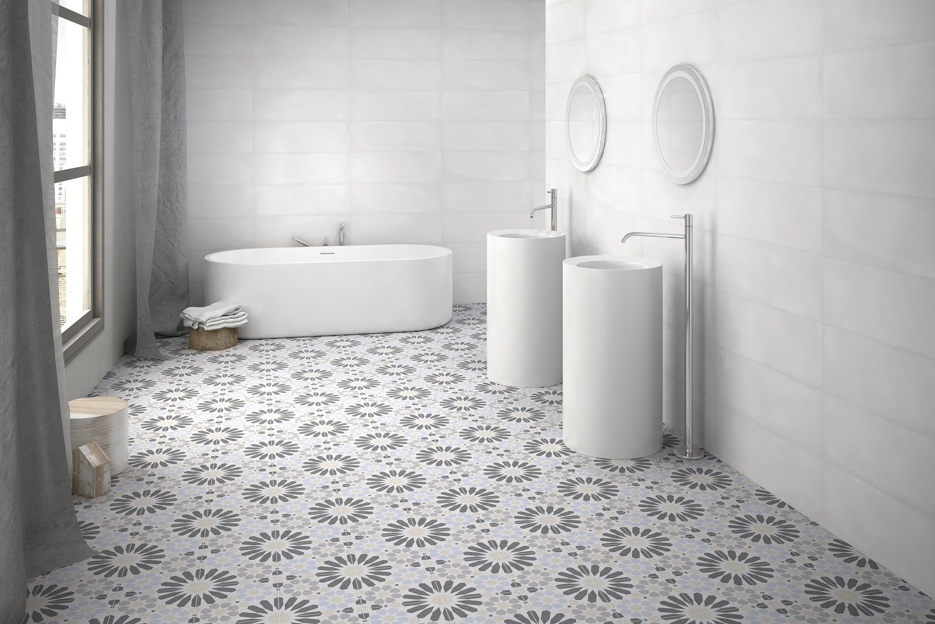 Costiles | Gallery Patterened Feature Porcelain Tiles 250x250mm