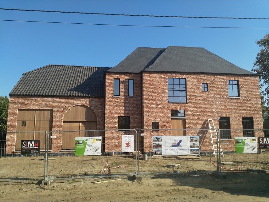 Landelijke nieuwbouw woning manoir stijl in Booischot ...