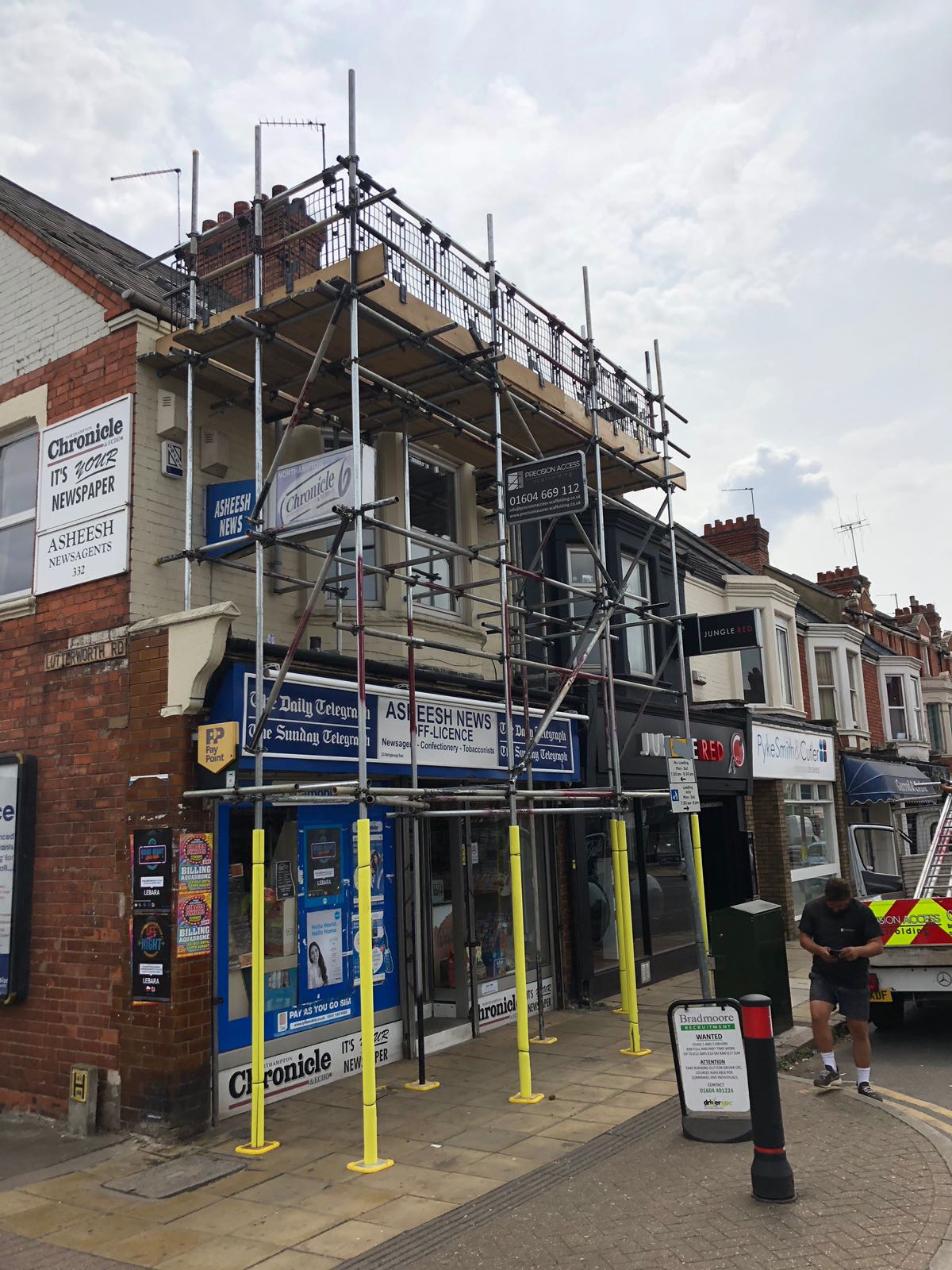 See Our Commercial Scaffolding Work | Precision Access Scaffolding
