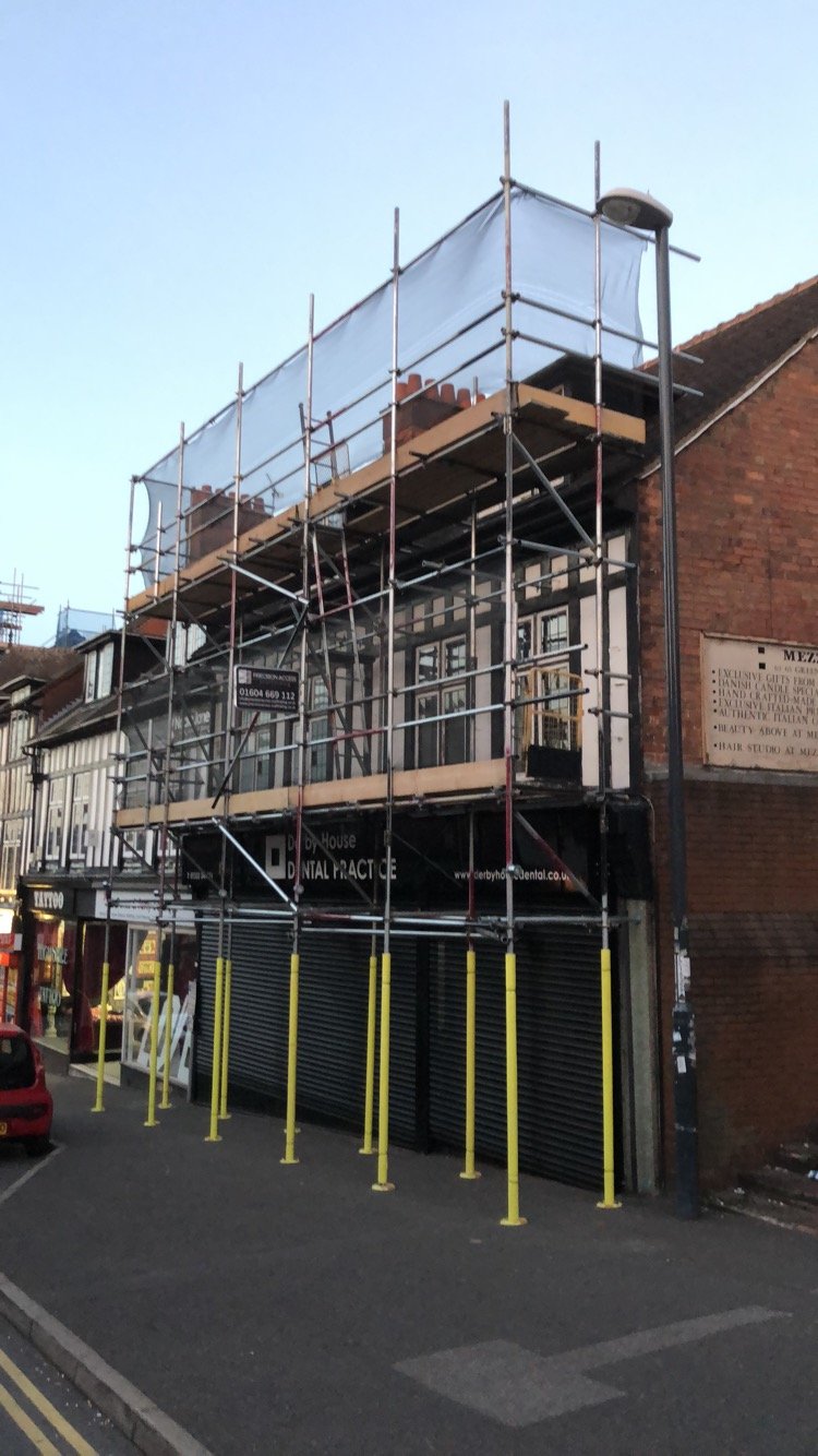 See Our Commercial Scaffolding Work | Precision Access Scaffolding