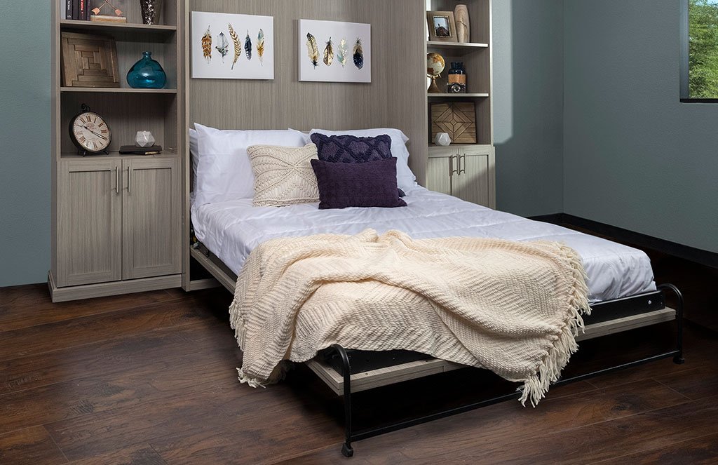 Custom Murphy Bed Systems and Mudroom Storage Design and Installation