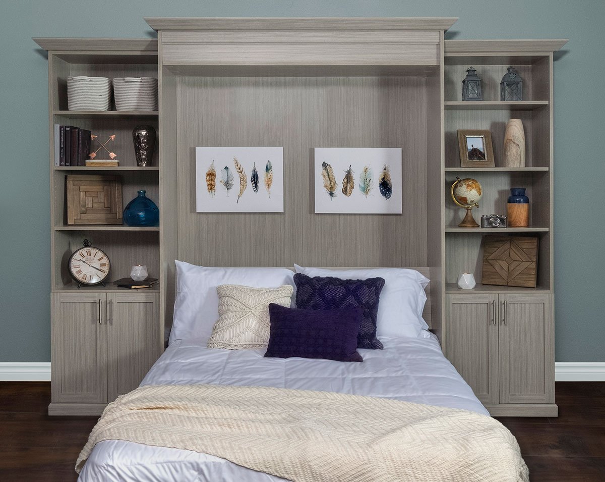 Custom Murphy Bed Systems and Mudroom Storage Design and Installation