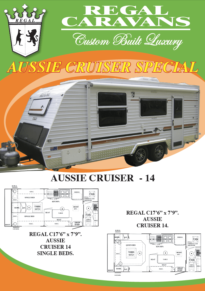 Aussie Series | Regal Caravans | Custom Caravans & RV's