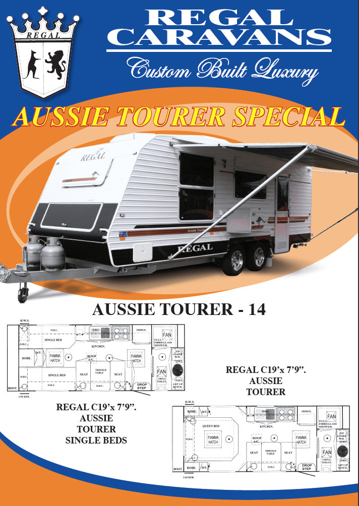 Aussie Series | Regal Caravans | Custom Caravans & RV's
