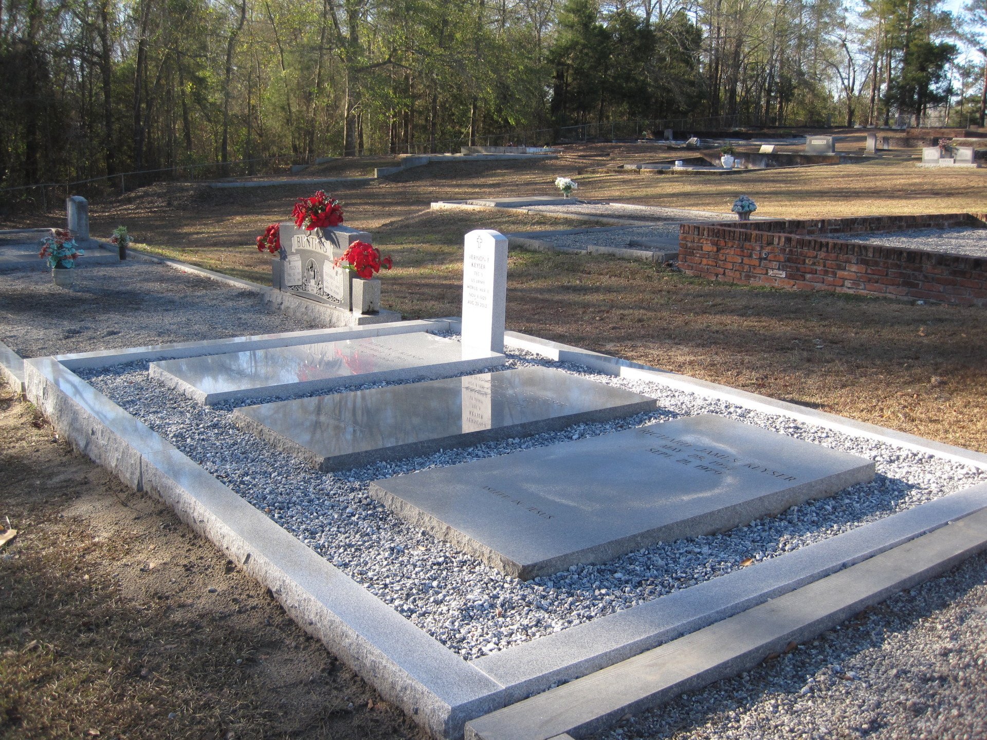 Coping Cemetery Lots | Georgia and Alabama | Columbus Monument Company