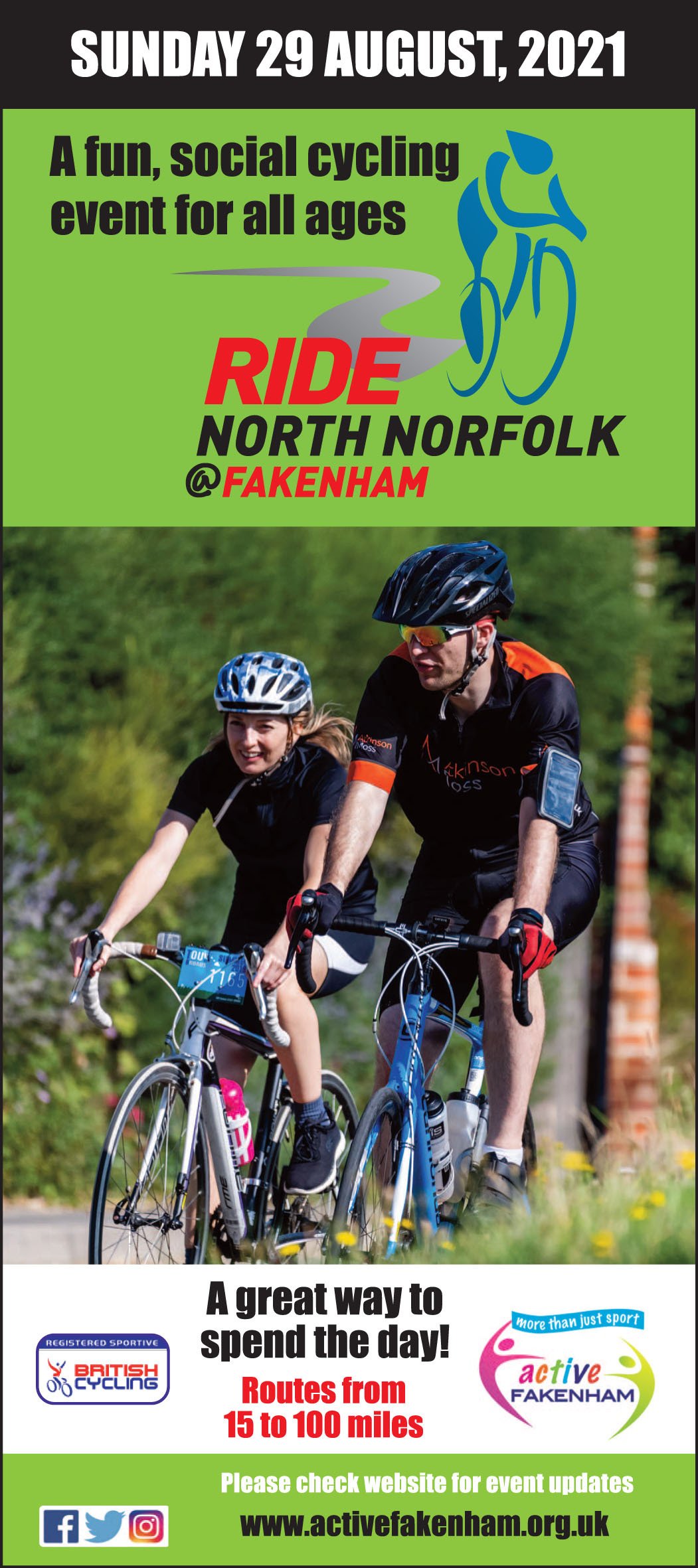 2021 Ride North Norfolk - 29th August 2021