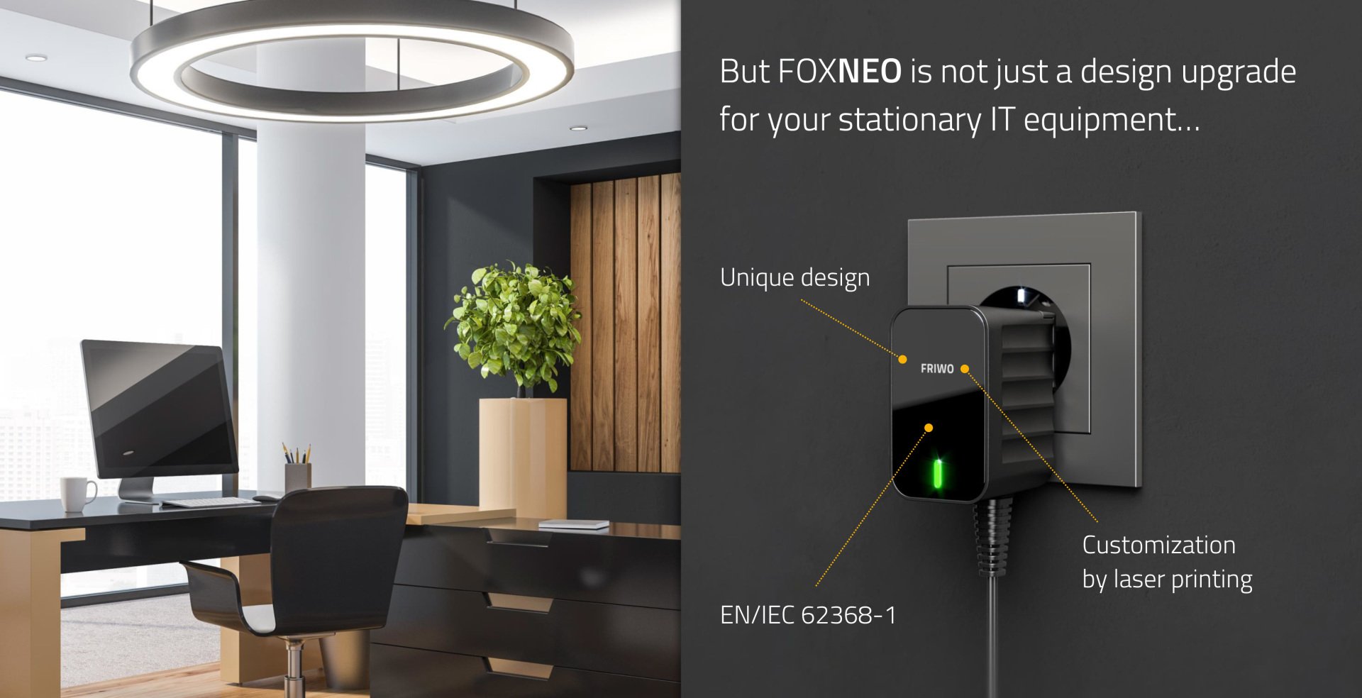 FOX NEO Preview | FRIWO Designer Power Supplies