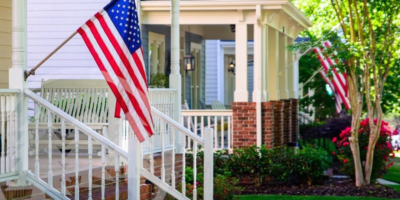 Can the HOA regulate flags on your property?