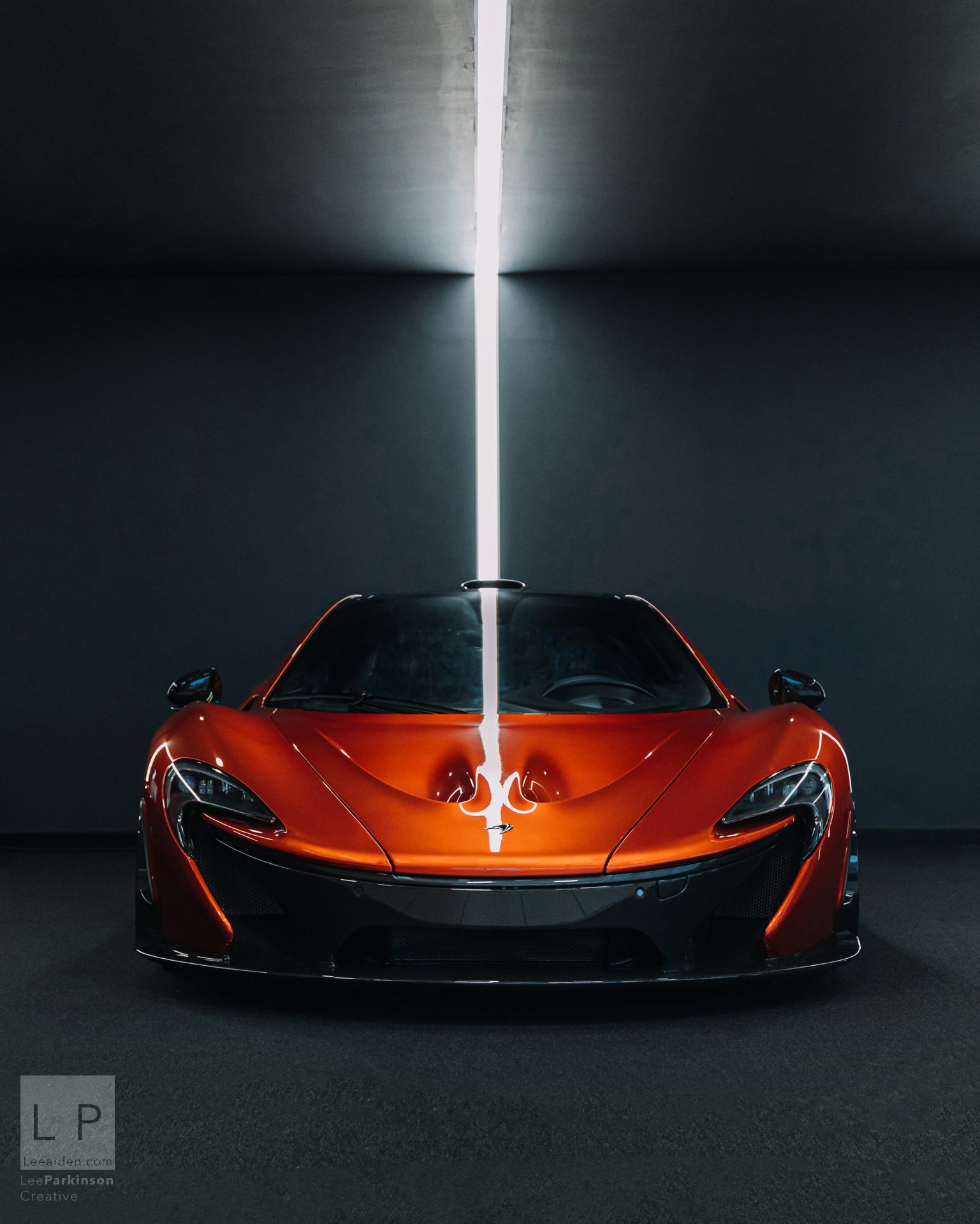 Automotive Photographer: McLaren P1 in Volcano Orange