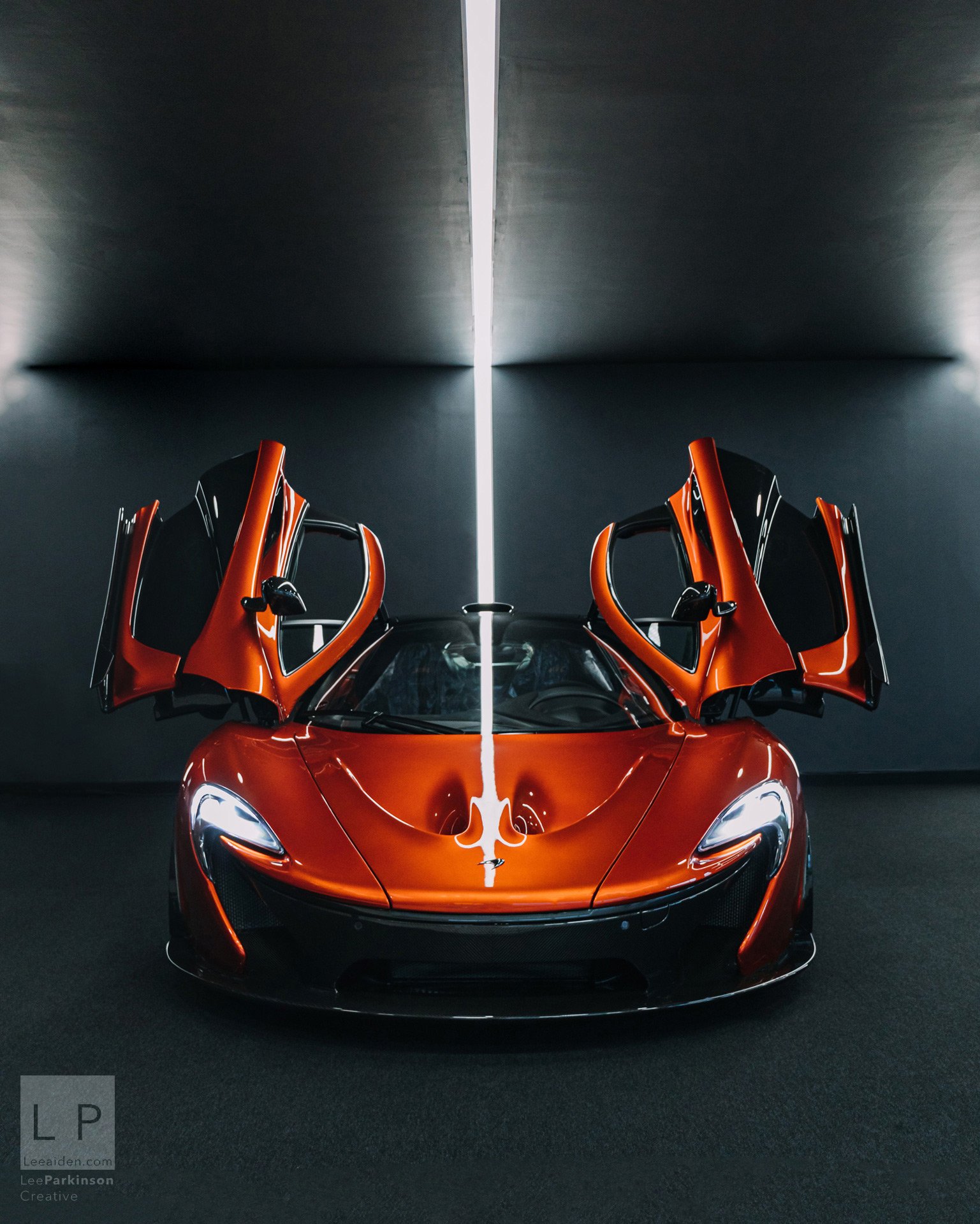 Automotive Photographer: McLaren P1 in Volcano Orange