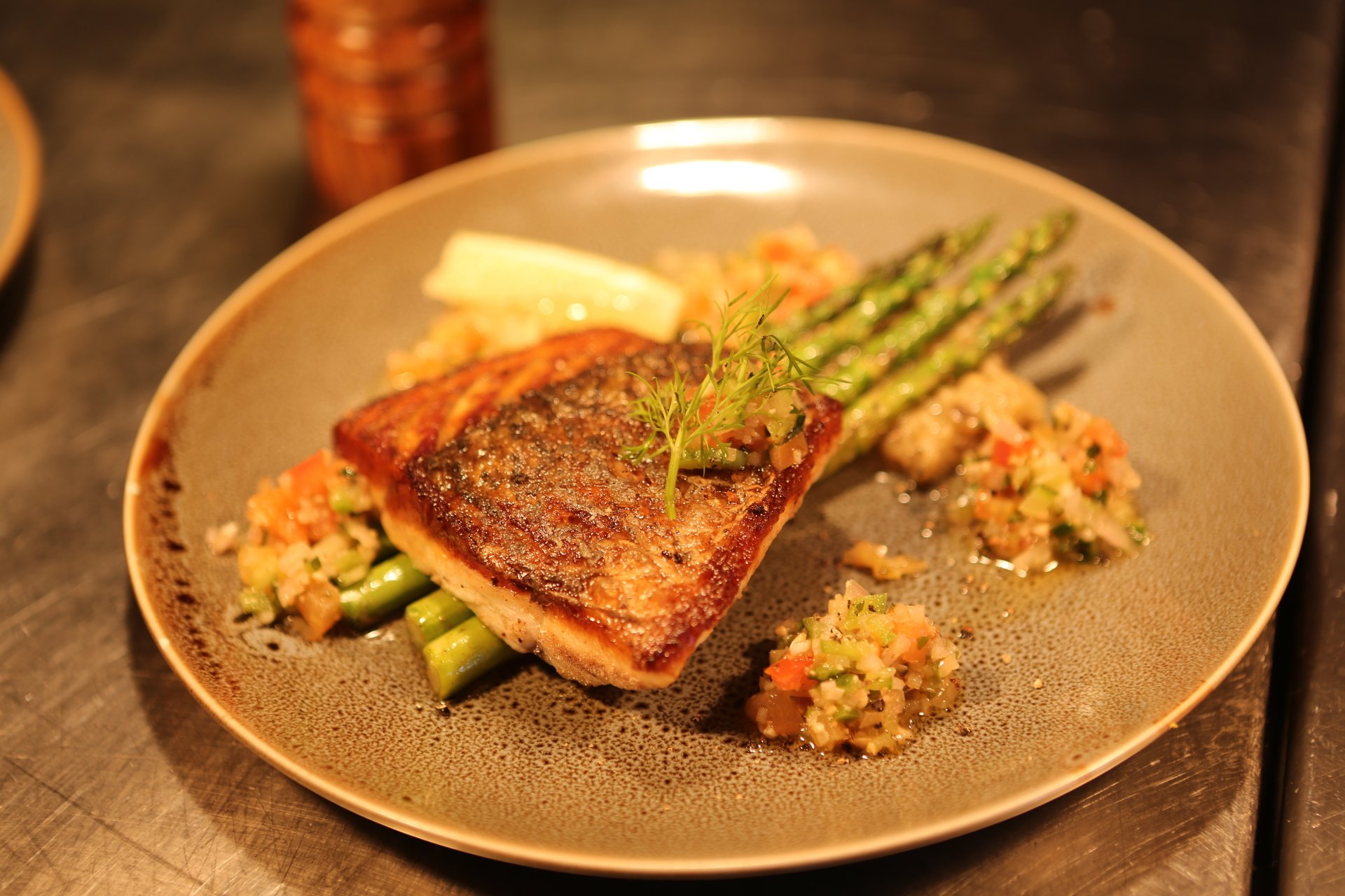 Tips for pan fried whole plate size Humpty Doo Barramundi