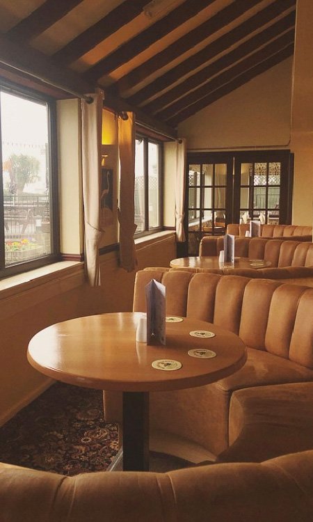 Bar & Restaurant Menu, Babbacombe Inn, Babbacombe Downs