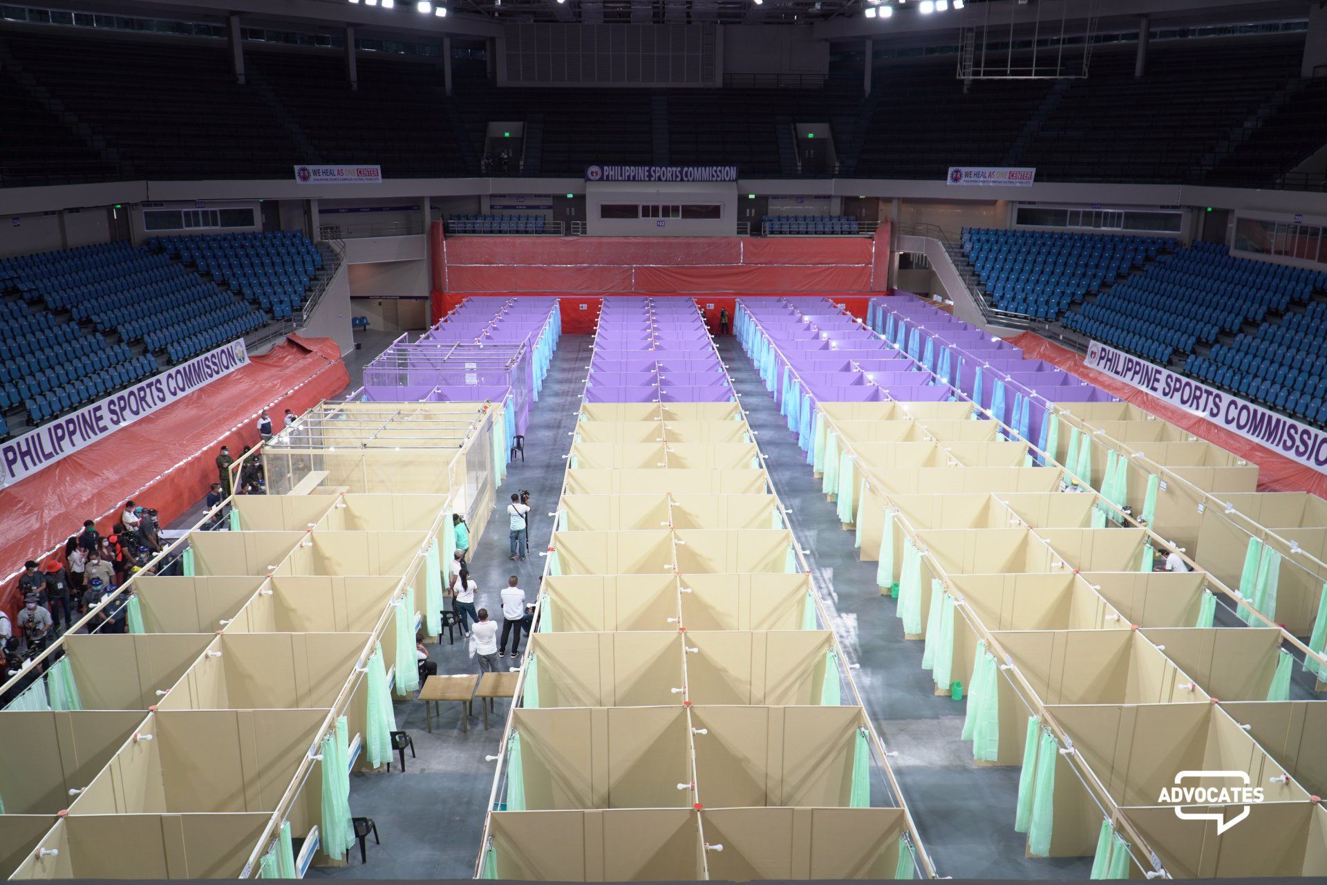 We Heal As One Center in PhilSports Arena turned over to PNP⁣