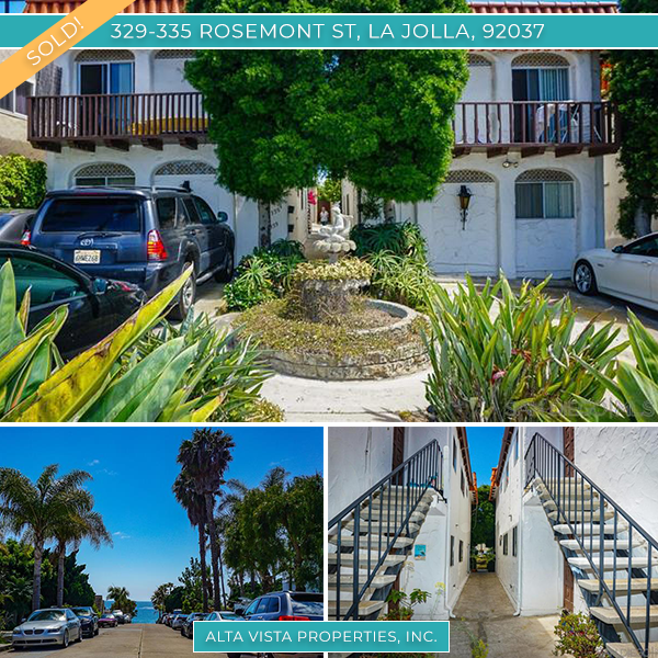 Alta Vista Properties, Inc. | Sales | San Diego