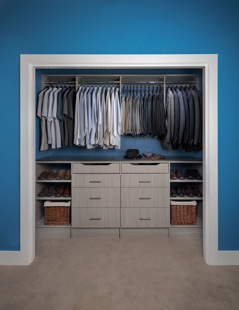 Custom closet system, design and installation services