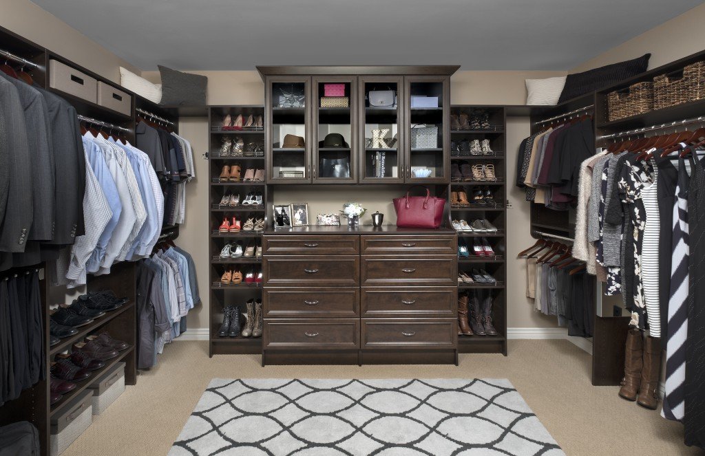 Custom closet system, design and installation services