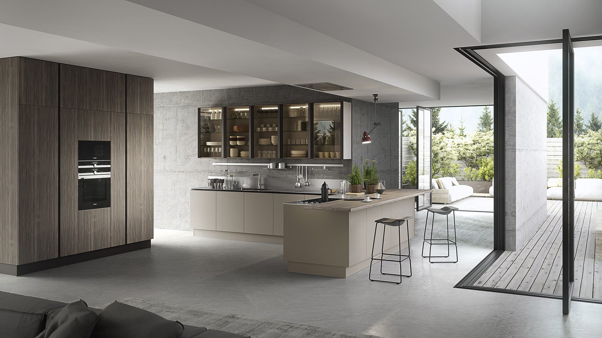 Pedini Custom Kitchen Cabinets