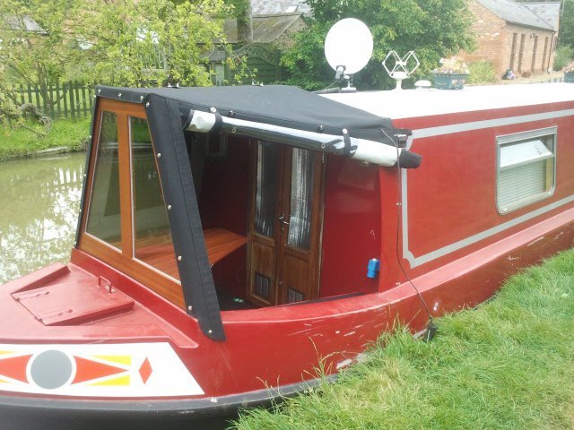 Customised narrowboat and wide beam covers in the UK