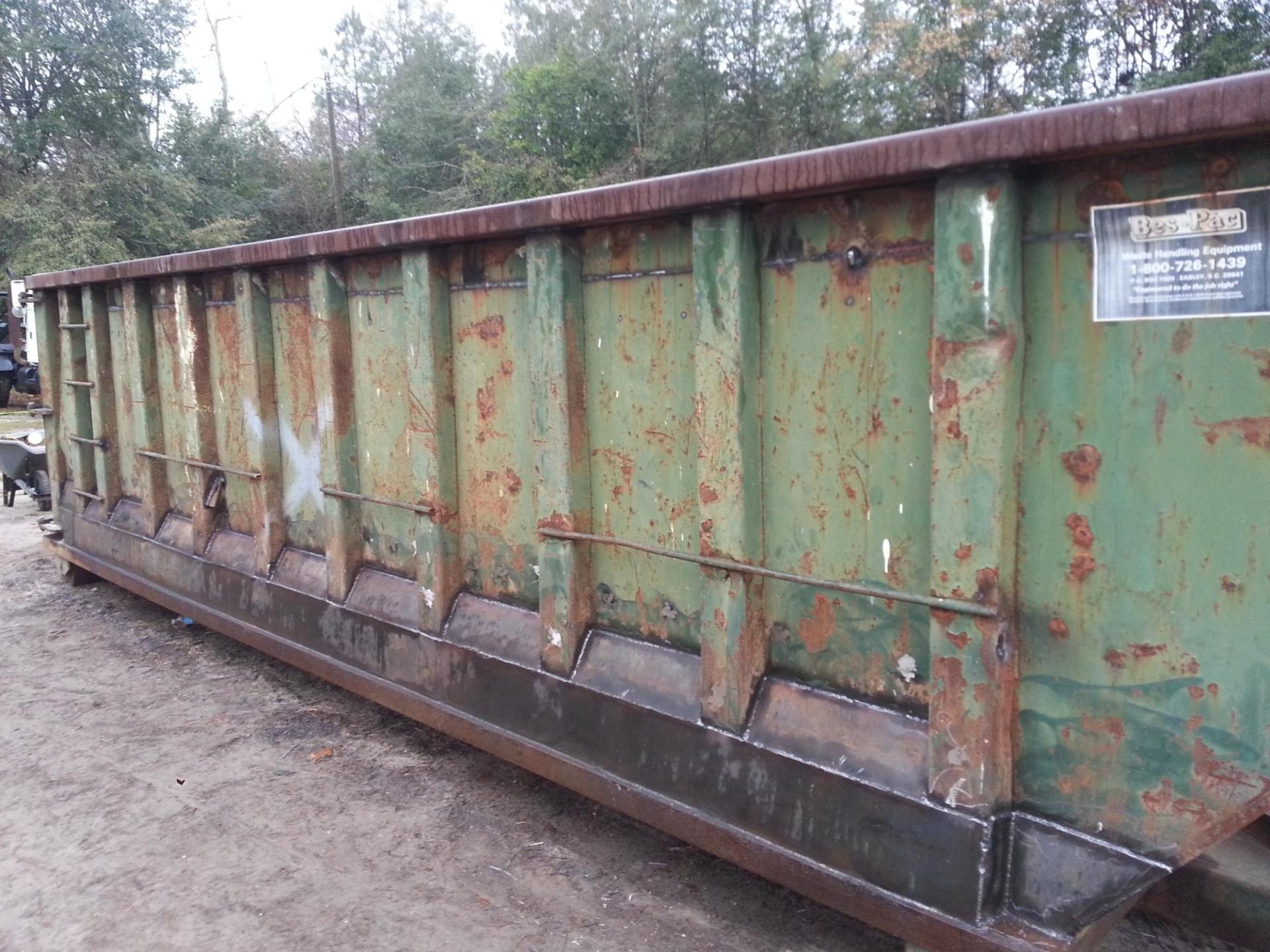 Container Repair Photos, Trash Container Refurbish, Dumpster Repairs